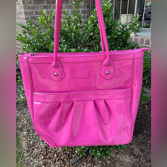 Bags | Barbie Core Gorgeous Pink Tote Euc | Poshmark